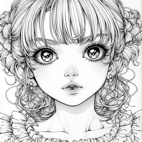 Premium Photo A Drawing Of A Girl With The Words No On It