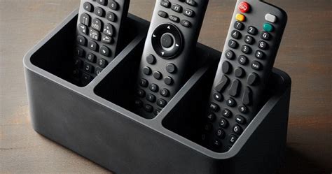 Remote Control Holder Remote Caddy By Deltaprints Download Free Stl Model