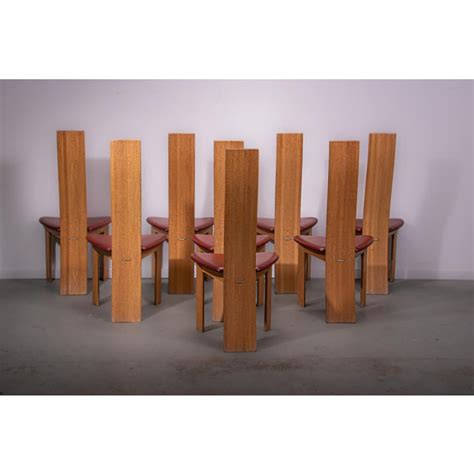 Iris Chairs By Bob Van Den Berghe For Van Den Berghe Pauvers 1995 Set