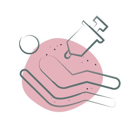 Icon Euthanasia Related To Seath Symbol Color Spot Style Simple