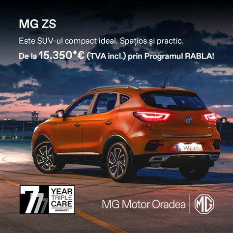 Mg Zs Este Suv Ul Compact Ideal De La 15 350 Euro Prin Programul