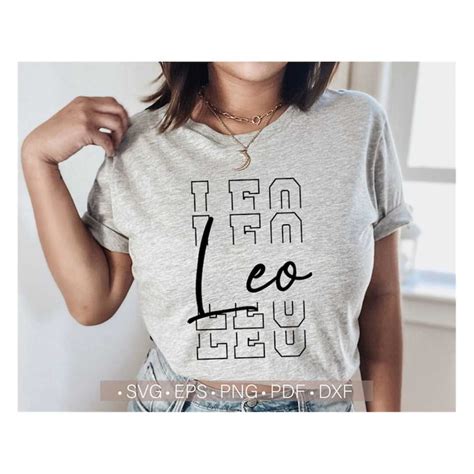 Leo Svg Zodiac Svg Stacked Birthday Svg Funny Birthday Svg Inspire
