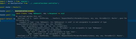 Nodejs Typescript Express Request Typing Stack Overflow