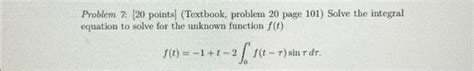 solved problem 7 [20 points] textbook problem 20 page