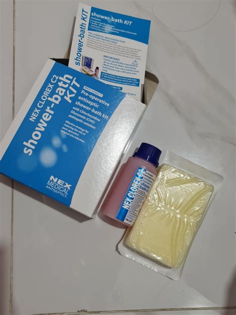 Nex Clorex C2 Shower Bath Kit Health And Nutrition Medical Supplies