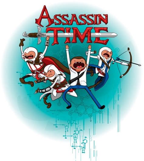 adventure time assassins creed nerd geek feelings