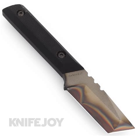 Bald Man Knife And Tool Thicker Clipper T Fixed Blade Flamed Magnacut