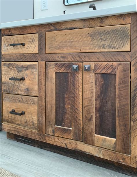 How To Make A Reclaimed Wood Bathroom Vanity At Sophia Dadswell Blog