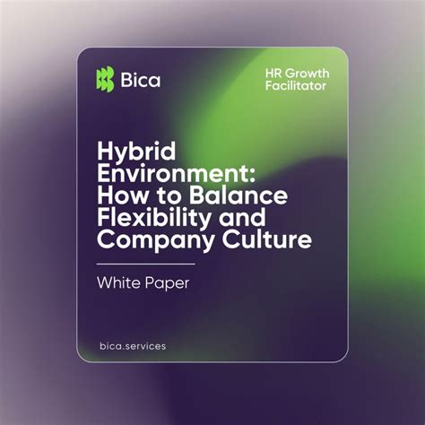 Bica On Linkedin Companyculture Hybridwork Whitepaper