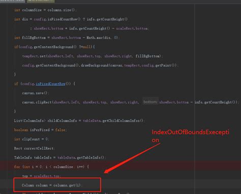 Notifydatachanged Indexoutofboundsexception Issue Huangyanbin Smarttable Github