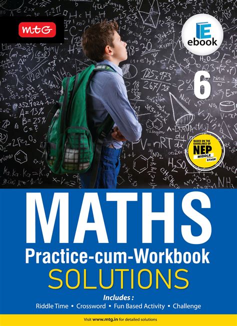 Class 6 Maths Practice Cum Workbook Solution Mtg Learning Media