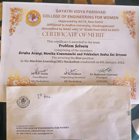 Monika Kusumanchi On Linkedin Holisticdevelopment Innovationjourney Milestoneachieved Hackathon