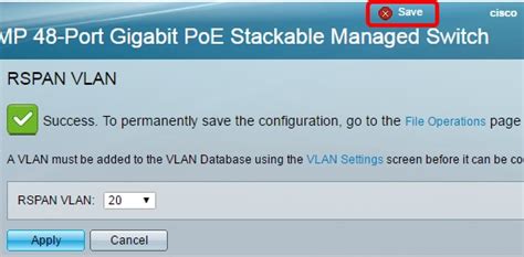 在网络上配置远程交换机端口分析器rspan设置 Cisco