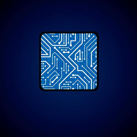Premium Vector Collection Of Vector Microchip Design Cpu