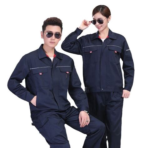 남녀공용 정전기 방지 작업복 전기 정비공 공장 작업장 수리 작업자 유니폼 반사 스트라이프 작업복 및 유니폼