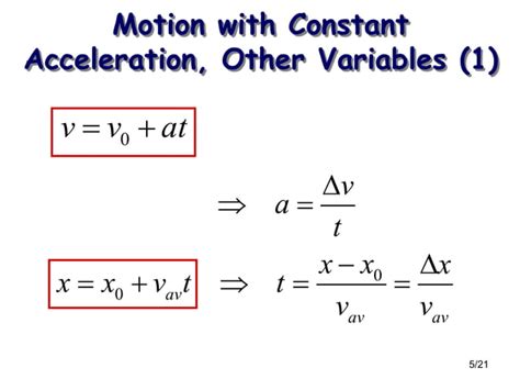 Velocity And Acceleration PPTX Physics Science