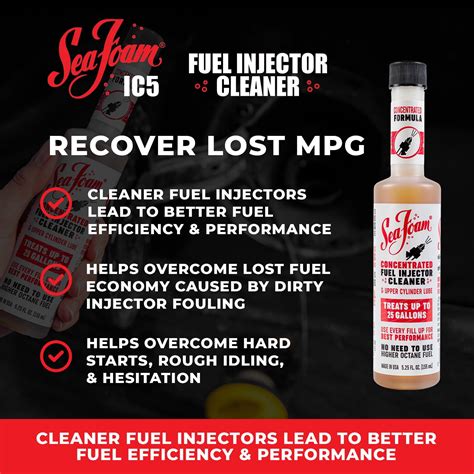 Sea Foam Fuel Injector Cleaner Weatherproof Power Shop Smarter With