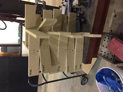 Reciprocal Modules Are Fabricated For Structural Testing Using 3 Axis