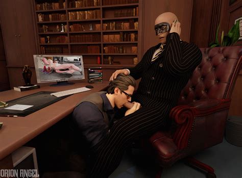 Rule 34 2boys 3d 3d Artwork Albert Wesker Bald Bald Man Black Mask