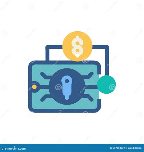 Security Token Icon The Second Factor Authentication Password Concept