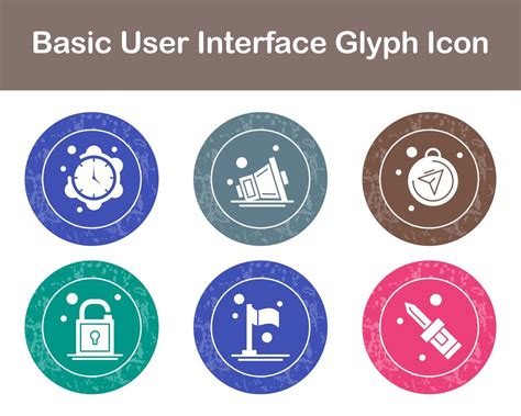 Basic User Interface Vector Icon Set Vector Art At Vecteezy