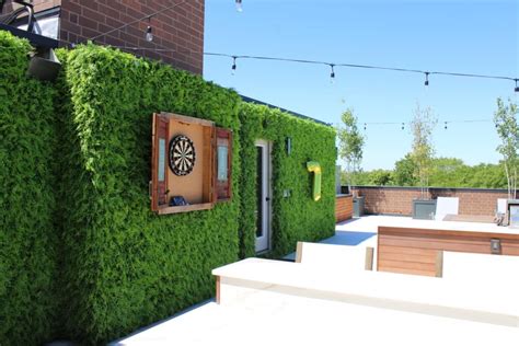 Entertainment Rooftop Deck With Outdoor Kitchen Old Town Urban