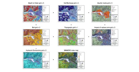 Map Groundwater Vulnerability With The Drastic Method