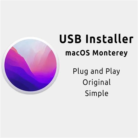 Jual Installer Mac Os Usb Macos Monterey Macbook Pro Air Imac Mac Mini Shopee Indonesia