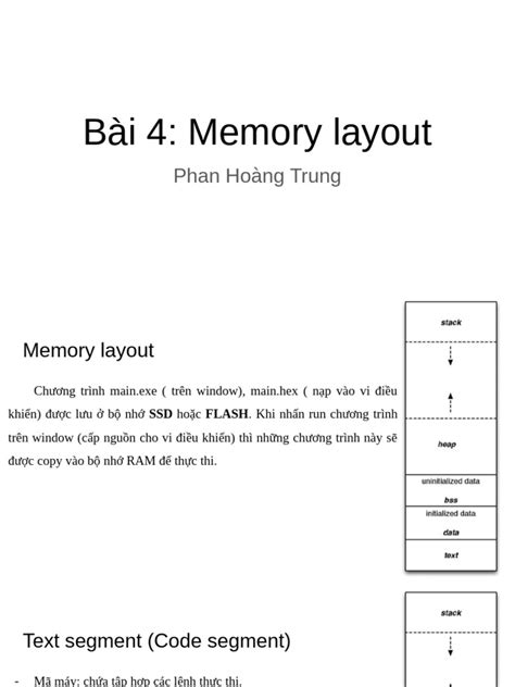 Bài 4 Memory Layout Pdf