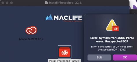 Lỗi Json Parse Khi Tải Photoshop Rmaclife