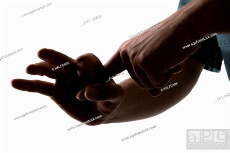 Hands Making A Sexual Gesture Stock Photo Picture And Royalty Free Image Pic FOT