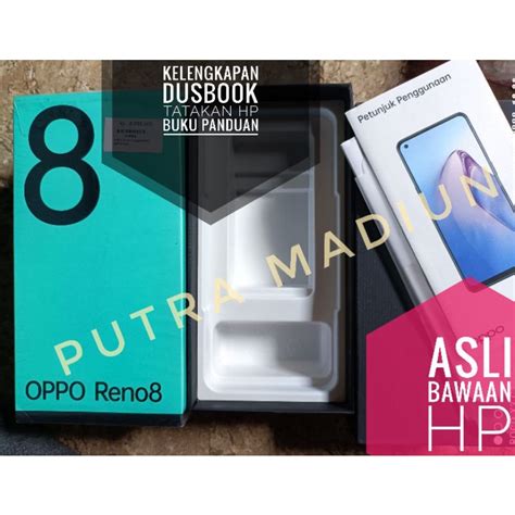 Jual Kotak Dus Dusbook Dosbook Oppo Reno Asli Bawaan Hp Shopee Indonesia