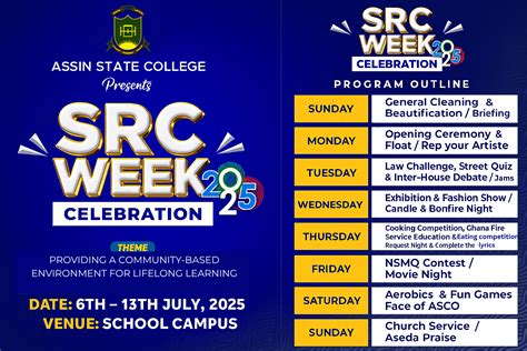 Assin State College Asco Src Week 2025 The Celebration Everyone Is