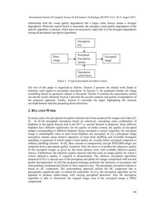 A NOVEL PERCEPTUAL IMAGE ENCRYPTION SCHEME USING GEOMETRIC OBJECTS BASED KERNEL PPT