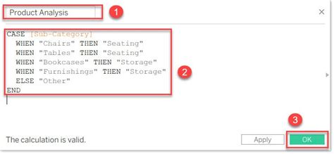 How To Use Case Statement In Tableau
