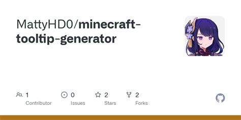 Github Mattyhd0 Minecraft Tooltip Generator