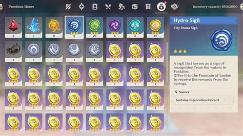 Genshin Impact Hydro Sigils Guide How To Find And Where To Use