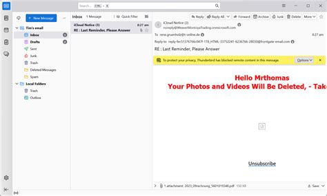 Report Spam Using Thunderbird The Messaging Company