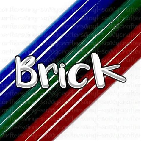Siser Brick® 600 Savvy Crafters Vinyl And Ts