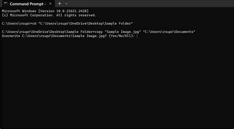 如何在 Windows 上使用 Cmd 打开文件和文件夹