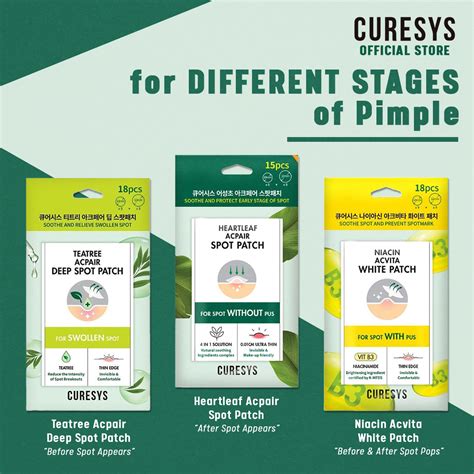 Curesys Pimple Patch All Stages Of Pimple Shopee Philippines