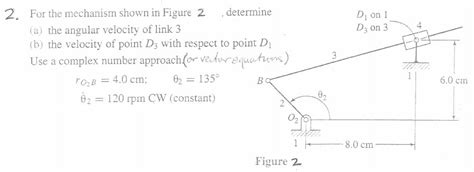 Solved For The Mechanism Shown In Figure Determine A Chegg