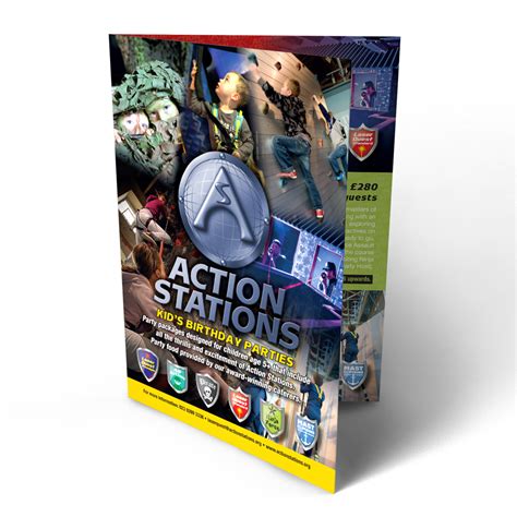 4pp A5 Action Stations Uk Flyers