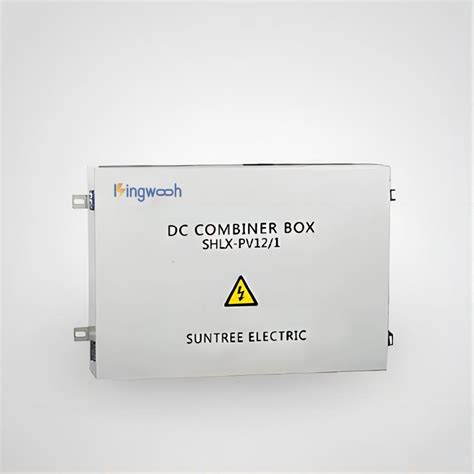 Kingwooh Wall Mounting Type DC PV Combiner Box 4 In 2 Out 1000V For Solar Energy System PV