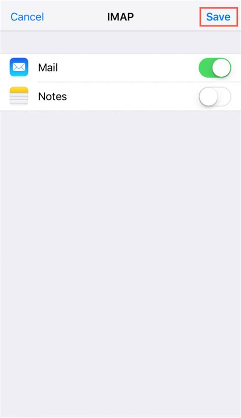 How To Change An Account From POP To IMAP In IOS 10