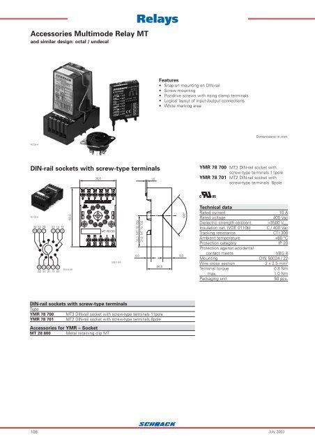 Relays - Schrack