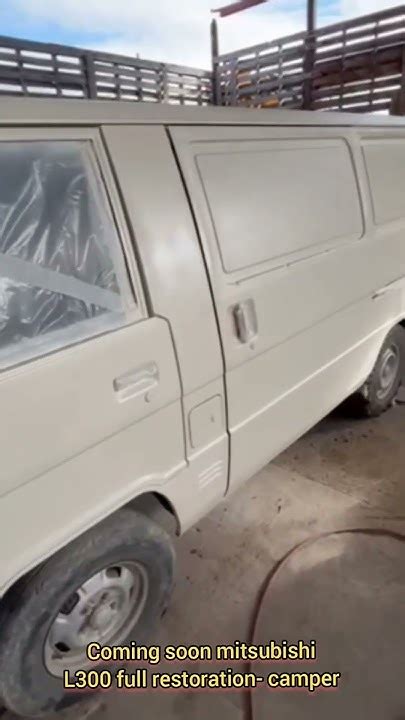Mitsubishi L300 Restoration Conversion To Campervan Youtube