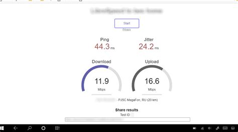 Измерение скорости до собственного сервера OpenSpeedTest и LibreSpeed