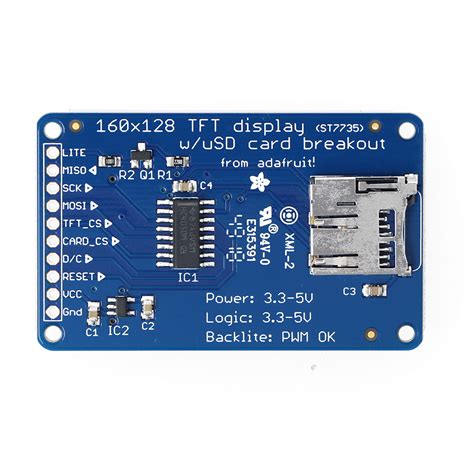 Graphic Screen Adafruit LCD X Px Botland Robotic Shop