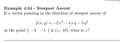 [solved] Example 4 34 Steepest Ascent If A Vector Point